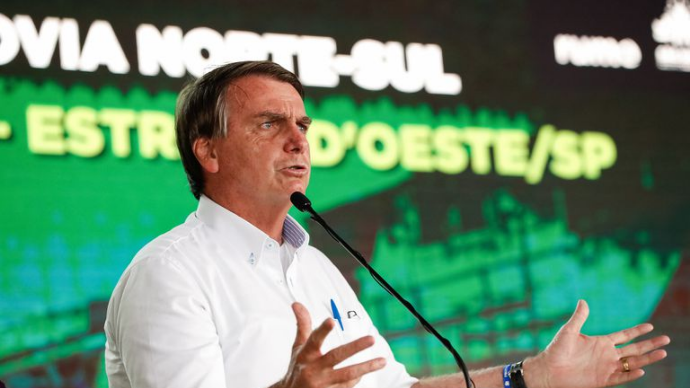 Bolsonaro visita São Simão para inauguração de trecho de estrada ...